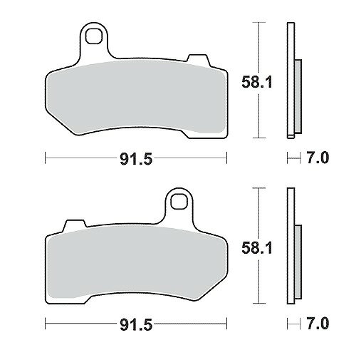 【KITACO】キタコ SBSブレーキパッド 830LS V-ROD 06■カタログ品番：P025-4134■メーカー品番：777-0830030■JAN：4990852046768適応車両：V-ROD 06 タイプ ： ストリートエクセル...