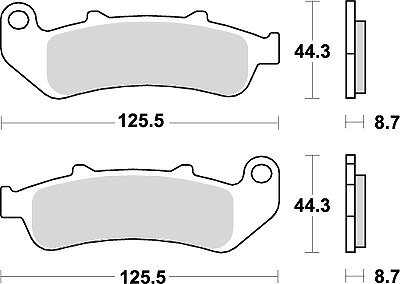 【KITACO】キタコ SBSブレーキパッド 685RQ CBR1000F 93-■カタログ品番：P025-4248■メーカー品番：777-0685080■JAN：4990852047918適応車両：CBR1000F 93- タイプ ： レ...