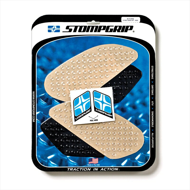 ■メーカー名：ストンプグリップ■メーカー品番：55-10-0005HSTOMP GRIPは世界各国のトップレーサー、トップスタントライダーに愛用されています。日本のサーキット、ストリートでも大好評。STOMP GRIPの愛用者は世界中で激増...