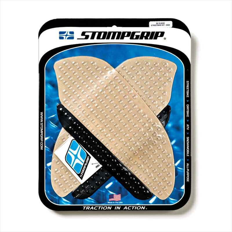 ■メーカー名：ストンプグリップ■メーカー品番：55-10-0020HSTOMP GRIPは世界各国のトップレーサー、トップスタントライダーに愛用されています。日本のサーキット、ストリートでも大好評。STOMP GRIPの愛用者は世界中で激増...