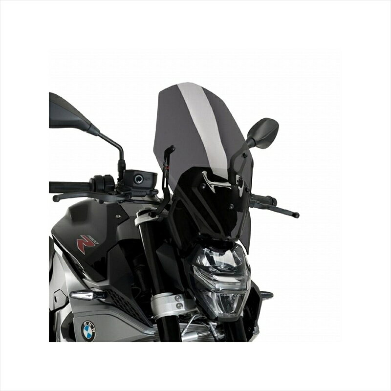 ■メーカー名：PUIG(プーチ) ■メーカー品番：20361F ■JAN：4571414954792 ・適応車両：ダークスモークF900R 20- 高強度3mm厚アクリルによる専用スクリーンと、車種専用ブラケットにより、汎用タイプスクリーン...