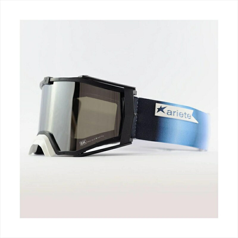 ■メーカー名：ARIETE(アリート) ■メーカー品番：14960-T011 ■JAN：4550646163851 ・適合車種：フレーム：ブラック/レンズ：スモーク/ストラップ：ブルー ◇世界初ノカーボン ニュートラル ゴーグル!透過率：C...