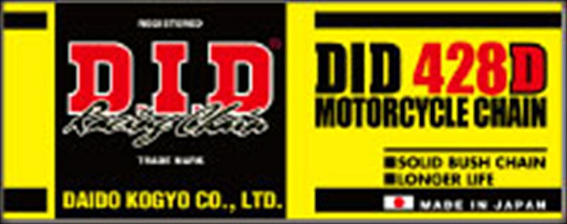 ■メーカー名：DID ディーアイディー ■メーカー品番：428Dタイプ： STDシリーズ サイズ： 428 リンク数： 134L 詳細情報/補足情報 メーカー品番[カタログ品番]：428D ※画像注意書き ： ■カテゴリ：車用品・バイク用品...