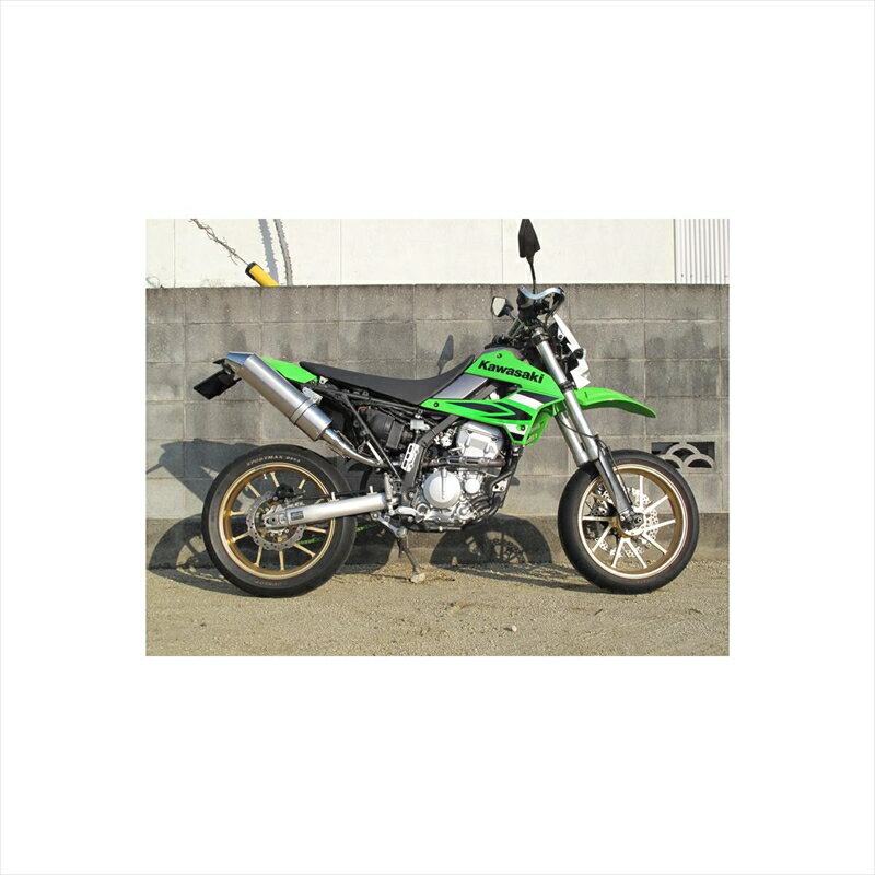 ■メーカー名：HOTLAP(ホットラップ) ■メーカー品番：OPC-08 ■JAN：4548664118861 ・適応車両：KLX/DトラッカーX 08- サイレンサーアウターに0.5チタンを使用したオーバル型サイレンサー。マイルドかつシン...