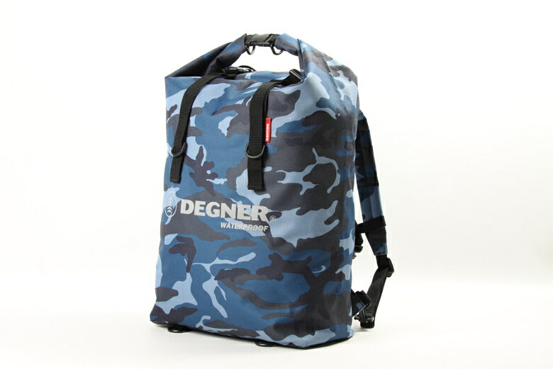 【DEGNER(デグナー)】デグナー マルチレインバッグ マリンカモ■カタログ品番：P073-0145■メーカー品番：NB-12■JAN：4524486067167適応車両：マリンカモ ◆カラー：マリンカモ ◆素材：ポリエステル・PVC ◆...