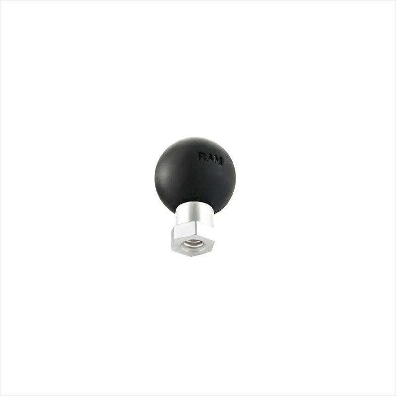 ■メーカー名：RAM MOUNT(ラムマウント) ■メーカー品番：RAM-B-337U ■JAN：4548916453641 ・適応車両：RAM-B-337U カラー：ブラック サイズ：1インチボール 重量[グラム]：28g 材質[素材]：...