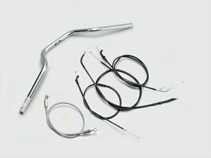 【HURRICANE(ハリケーン)】HURRICANE ヨーロピアン3型 ハンドルSET■カタログ品番：■メーカー品番：H710-072C■JAN：4936887606959適応車両：バリオス（91-94） 付属 スロットル・クラッチ・チョ...