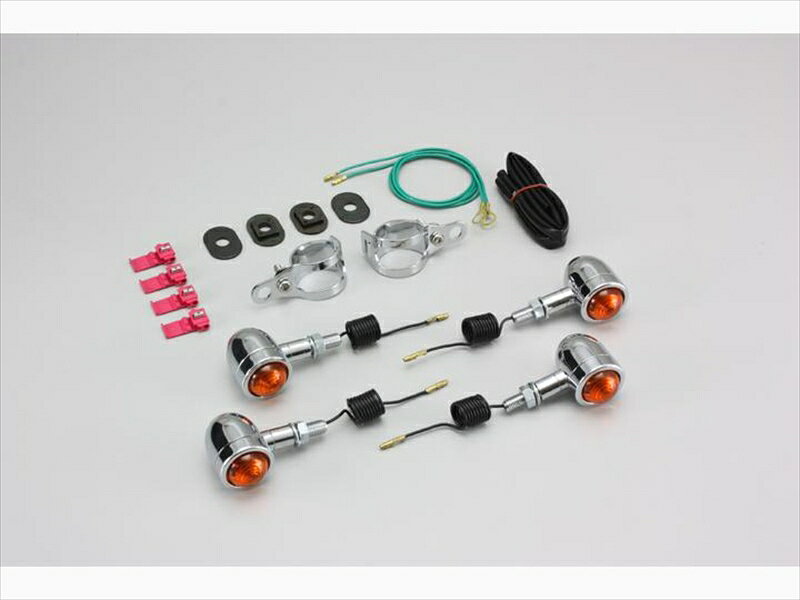 【HURRICANE(ハリケーン)】HURRICANE ミニブレットウインカーkit フォークマウント■カタログ品番：■メーカー品番：HA5443■JAN：4936887006599適応車両：スティード400/600（VLX,VCL） フォ...
