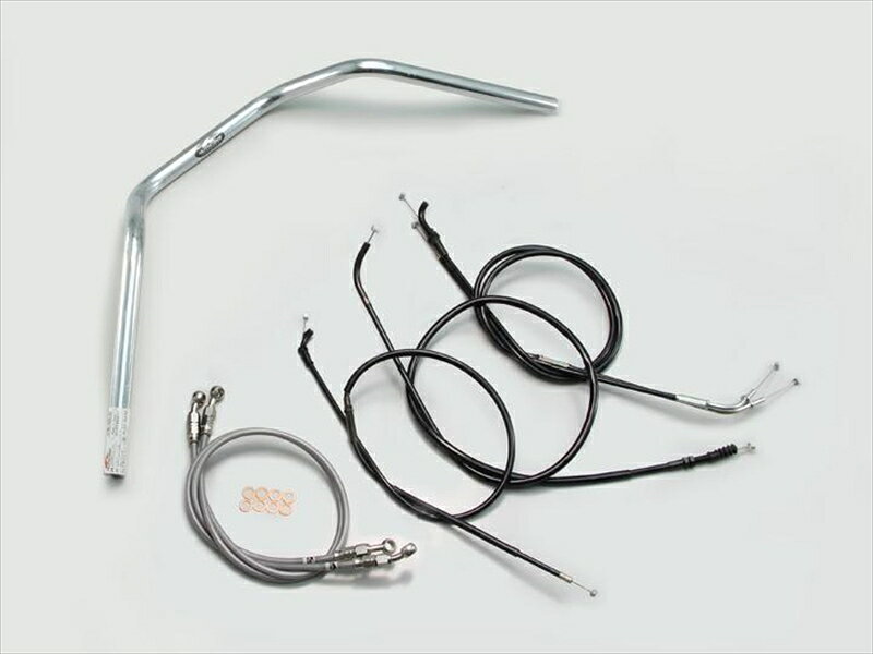 【HURRICANE(ハリケーン)】HURRICANE 150アップ2型 ハンドルSET■カタログ品番：■メーカー品番：H704-012C■JAN：4936887198331適応車両：ゼファー750/RS 付属 スロットル・クラッチ・チョー...
