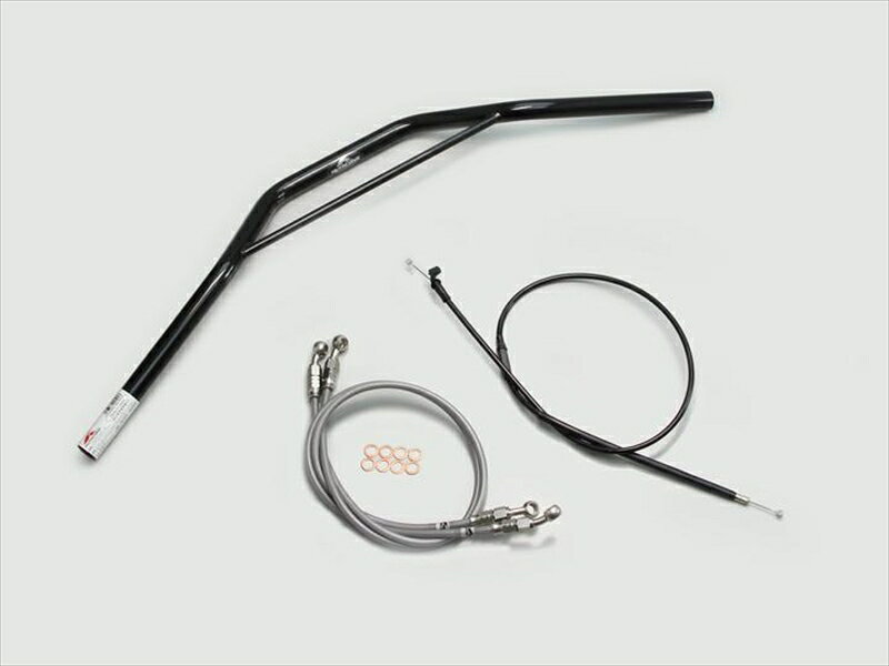 【HURRICANE(ハリケーン)】HURRICANE トラッカースペシャル ブリッジ付 ハンドルSET■カタログ品番：■メーカー品番：H703-034B■JAN：4936887797152適応車両：ゼファー1100/RS 付属 チョークケ...