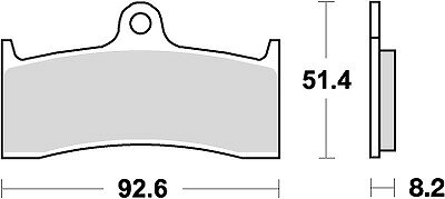 【KITACO】キタコ SBSブレーキパッド 676DC ZX7RR■カタログ品番：P025-4242■メーカー品番：777-0676081■JAN：4990852047857適応車両：ZX7RR タイプ ： レーシング・デュアルカーボン ...