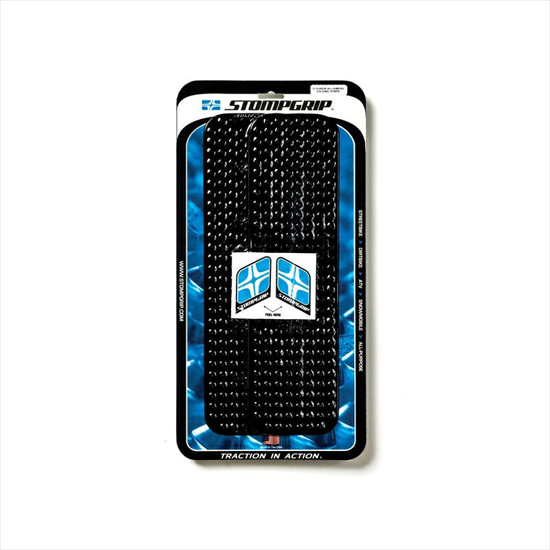 ■メーカー名：STOMPGRIP(ストンプグリップ) ■メーカー品番：50-10-0010B ■JAN：4548664029044 ・適応車両：VOLCANO ストリップ(10.8x39.4)x2 ◆STOMP GRIPは世界各国のトップレ...