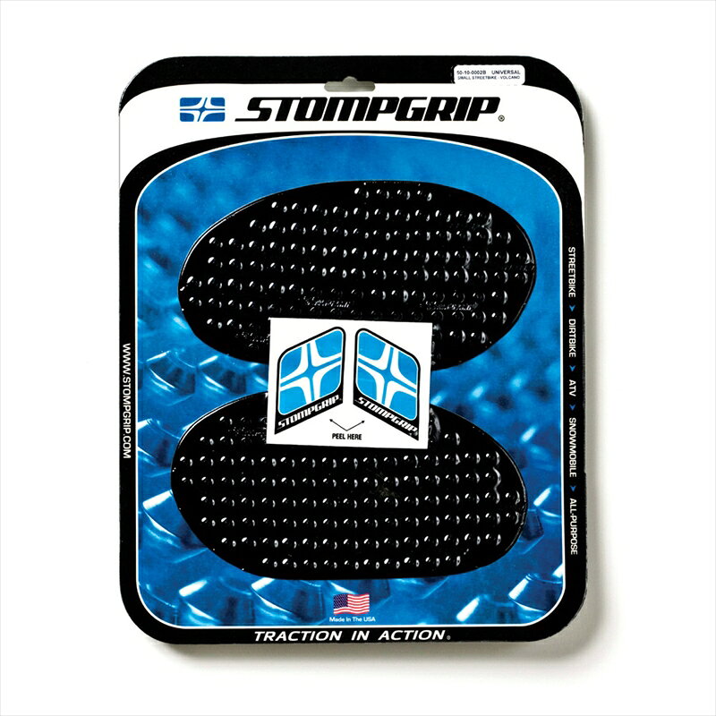 ■メーカー名：ストンプグリップ■メーカー品番：55-10003BSTOMP GRIPは世界各国のトップレーサー、トップスタントライダーに愛用されています。日本のサーキット、ストリートでも大好評。STOMP GRIPの愛用者は世界中で激増中で...