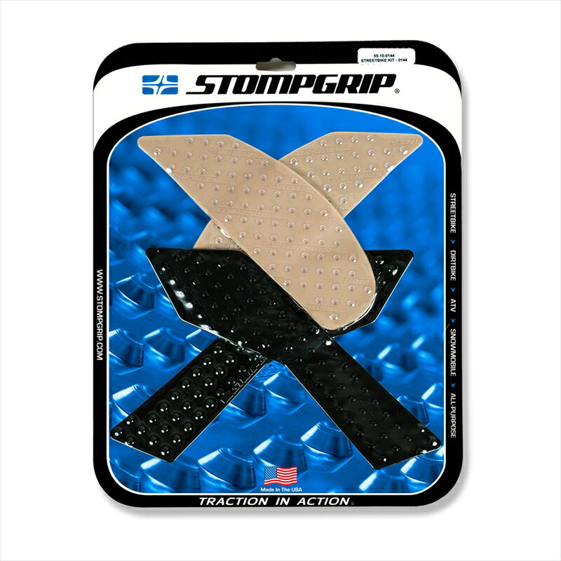 ■メーカー名：ストンプグリップ■メーカー品番：55-10-0144HSTOMP GRIPは世界各国のトップレーサー、トップスタントライダーに愛用されています。日本のサーキット、ストリートでも大好評。STOMP GRIPの愛用者は世界中で激増...