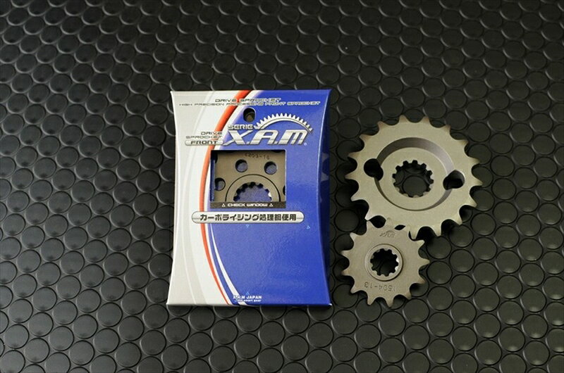 ■メーカー名：XAM ザム ■メーカー品番：C1103PR13・フロントスプロケット ・クロムモリブデン鋼を使用 ・更に浸炭焼き入れ処理で耐摩耗性を向上させました ・ラインナップと丁数レンジに幅を持たせ、幅広い車種のセッティングに対応します...