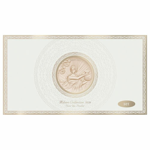 内容量1個商品説明ベールをまとったような、キメ細かな肌に仕上げる高機能フェースパウダー。ミラノコレクション2026のテーマは「繋ぐ幸せ」。大切なものを守り繋いでいくことで、幸せな未来を築いていけるように。2026は初代デザインをもとに創り上...