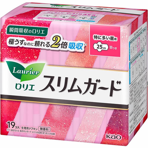 〈ブランド：ロリエ〉 ※商品リニュアルで商品パッケージ等々は予告なく変更になる場合がございます。 ◎商品発送時期→通常2〜5日予定 【発売元】 花王株式会社 【内容量】 19個入 【商品説明】 ○新開発「フルスピード吸引シート」で吸収スピー...