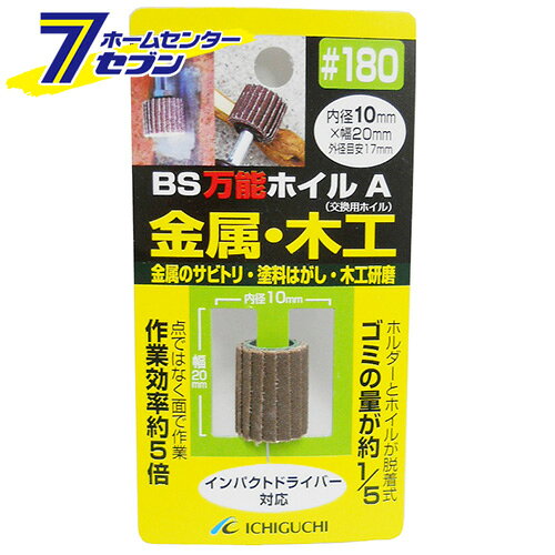 「イチグチ 万能ホイルA金属・木工用 10X20 #180 」は株式会社ホームセンターセブンが販売しております。メーカーイチグチ品名万能ホイルA金属・木工用 10X20 #180 品番又はJANコードJAN:4951989707298サイズ...
