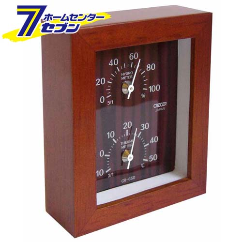 「温度計・湿度計 Woody CR-650C クレセル [大工道具 測定具 クレセル 温度計]」は、株式会社ホームセンターセブンが販売しております。メーカークレセル品名温度計・湿度計 Woody CR-650C 品番又はJANコードJAN:...