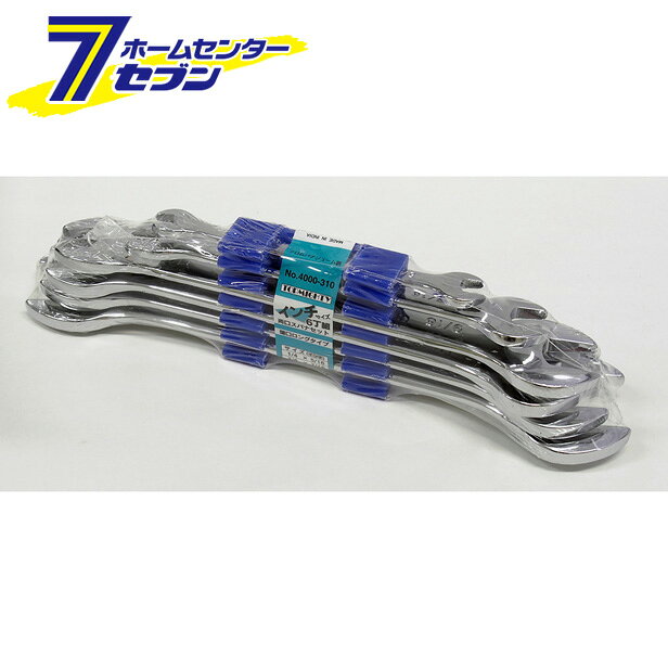 「(インチ)両口スパナ 6丁組 トップマイティ [スパナ 作業 工具]」は、株式会社ホームセンターセブンが販売しております。メーカートップマイティ品名(インチ)両口スパナ 6丁組 品番又はJANコードJAN:4976350150312サイズ...