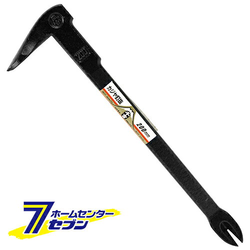 「藤原産業 カジヤ釘抜 200MM 」は株式会社ホームセンターセブンが販売しております。メーカー藤原産業品名カジヤ釘抜 200MM 品番又はJANコードJAN:4977292152013サイズ重量200商品説明●通常のバールに比べ、頭部が独...