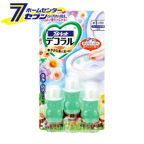 「小林製薬 ブルーレットデコラル 爽やかな森と花の香り 7.5g×3個 小林製薬 [トイレ用]」は、株式会社ホームセンターセブンが販売しております。メーカー小林製薬品名小林製薬 ブルーレットデコラル 爽やかな森と花の香り 7.5g×3個品番...
