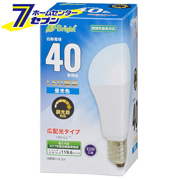 「オーム電機 LED電球 E26 40形相当 昼光色 [品番]06-3618 LDA5D-G/D AS20」は株式会社ホームセンターセブンが販売しております。メーカーオーム電機品名LED電球 E26 40形相当 昼光色 [品番]06-361...