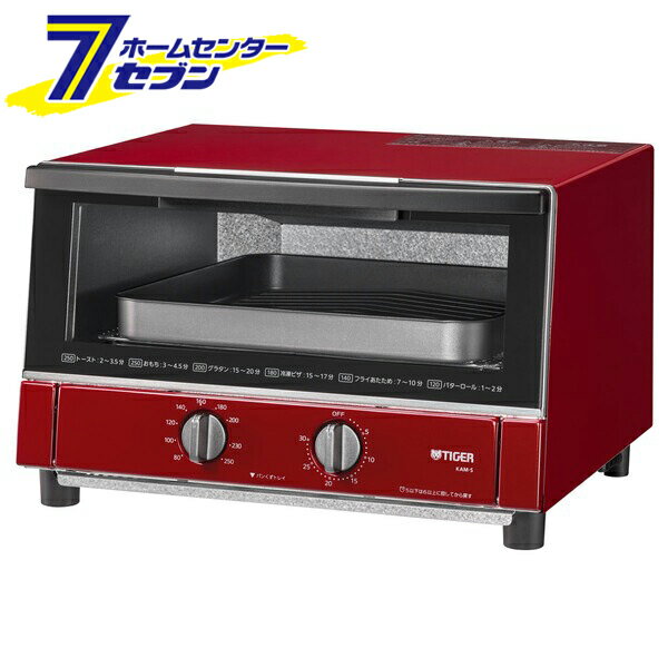「タイガー オーブントースター KAM-S131R レッド 」は株式会社ホームセンターセブンが販売しております。メーカータイガー品名オーブントースター KAM-S131R レッド 品番又はJANコードJAN:4904710434840サイズ...