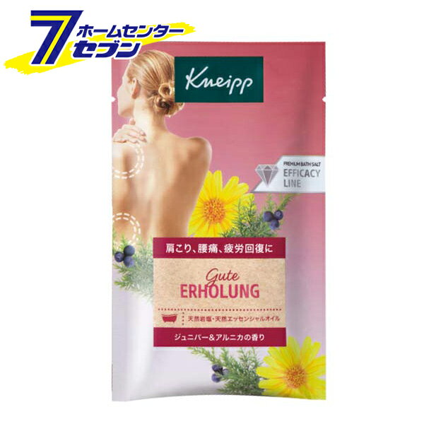 「クナイプ　KNEIPP バスソルト ジュニパー&アルニカの香り （50g）グーテエアホールング 医薬部外品 」は株式会社ホームセンターセブンが販売しております。メーカークナイプ　KNEIPP品名バスソルト ジュニパー&アルニカの香り （5...