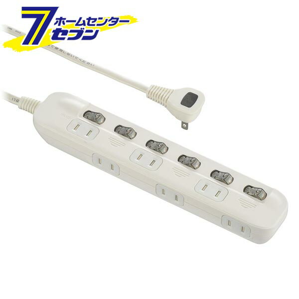 「オーム電機 電源タップ 交互コンセント 6個口 2m [品番]00-1654 HS-TP62ADW22 」は株式会社ホームセンターセブンが販売しております。メーカーオーム電機品名電源タップ 交互コンセント 6個口 2m [品番]00-16...