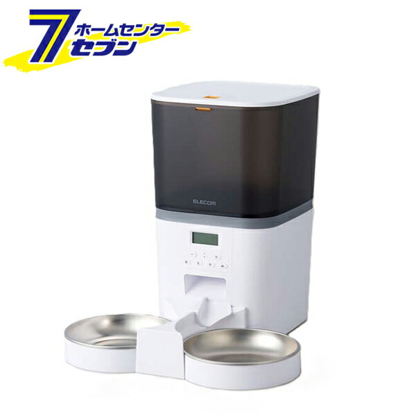 「エレコム ペット用 自動給餌器 約6L（2匹用・ホワイト） PET-AF02WH」は株式会社ホームセンターセブンが販売しております。メーカーエレコム品名ペット用 自動給餌器 約6L（2匹用・ホワイト） PET-AF02WH サイズ-重量1...
