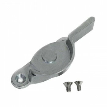 ※パッケージ、デザイン等は予告なく変更される場合があります。※画像はイメージです。商品タイトルと一致しない場合があります。日軽サッシ・岩住アルミのサッシ用のクレセント錠(右用)です。サイズ個装サイズ：3×12×6cm重量個装重量：75g生産...