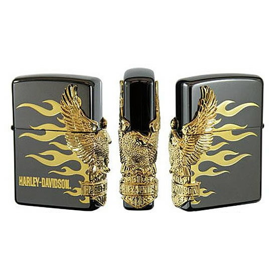 ※パッケージ、デザイン等は予告なく変更される場合があります。※画像はイメージです。商品タイトルと一致しない場合があります。羽を広げた白頭鷲がシンボルのアメリカを代表するオートバイメーカー『ハーレーダビッドソン』と、アメリカを代表するライター...