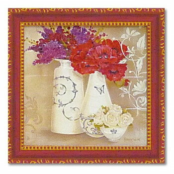 ※パッケージ、デザイン等は予告なく変更される場合があります。※画像はイメージです。商品タイトルと一致しない場合があります。イギリス女性作家であるキャサリン ホワイトの絵と、額がセットになった商品です。絵の表面を特殊な透明ゲルを使って凹凸加工...