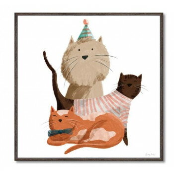 ※パッケージ、デザイン等は予告なく変更される場合があります。※画像はイメージです。商品タイトルと一致しない場合があります。絵と額がセットになった商品です。サイズW20.5×H20.5cm、フレーム幅:4mm、スーパースリムフレームの厚み:3...