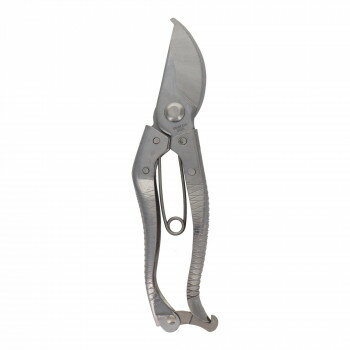 ※パッケージ、デザイン等は予告なく変更される場合があります。※画像はイメージです。商品タイトルと一致しない場合があります。庭木の整枝や果樹の剪定に切れ味抜群です。刃を閉じて収納できる安全ストッパーがついています。サイズ全長:200mm個装サ...