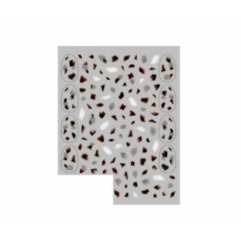 ※パッケージ、デザイン等は予告なく変更される場合があります。※画像はイメージです。商品タイトルと一致しない場合があります。小さめのお爪にもカットせずそのまま使えたり、フレンチに貼ってべっ甲フレンチにできます。手書きで書かず、シールでリアルな...