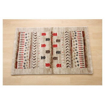 ※パッケージ、デザイン等は予告なく変更される場合があります。※画像はイメージです。商品タイトルと一致しない場合があります。ギャベ柄を落ち着きのある色合いのグラデーションでまとめました。ウィルトン織りは非常に耐久性の高い織物です。長時間踏みつ...