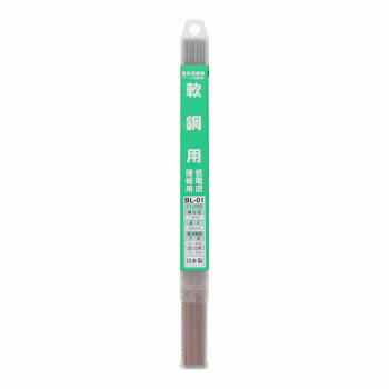 ※パッケージ、デザイン等は予告なく変更される場合があります。※画像はイメージです。商品タイトルと一致しない場合があります。軟鋼用の溶接棒。低電流薄板用となります。サイズ250×Φ1.4mm個装サイズ：26.9×2.2×2.2cm重量個装重量...