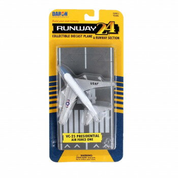 ※パッケージ、デザイン等は予告なく変更される場合があります。※画像はイメージです。商品タイトルと一致しない場合があります。DARONのエアフォースワン模型です。サイズ個装サイズ：28.3×13.5×5.0cm重量個装重量：91g素材・材質ダ...