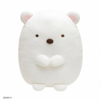 ※パッケージ、デザイン等は予告なく変更される場合があります。※画像はイメージです。商品タイトルと一致しない場合があります。思わずぎゅっとしたいBIGサイズ。すみっコぐらしのぬいぐるみLからしろくまが登場です。Lサイズは約35cm。抱き心地抜...