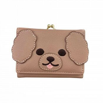 ※パッケージ、デザイン等は予告なく変更される場合があります。※画像はイメージです。商品タイトルと一致しない場合があります。わんちゃんのかわいいダイカット財布です。サイズW105×H78×D30mm個装サイズ：8×11×3cm重量個装重量：1...