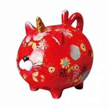 ※パッケージ、デザイン等は予告なく変更される場合があります。※画像はイメージです。商品タイトルと一致しない場合があります。ディスプレイとしても目を惹く、カラフルな陶器製の貯金箱です。置いておくだけでインテリアのアクセントにもなり、プレゼント...