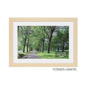 ※パッケージ、デザイン等は予告なく変更される場合があります。※画像はイメージです。商品タイトルと一致しない場合があります。シンプルな形状のフレームがお部屋に合わせやすい写真額。サイズフレーム外形寸法:タテ271×ヨコ375×厚み10mm個装...