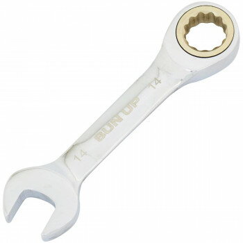 ※パッケージ、デザイン等は予告なく変更される場合があります。※画像はイメージです。商品タイトルと一致しない場合があります。狭い場所に便利。ギヤ数72山/送り角度5度。細かくギヤが利くので振り幅が狭い場所で便利。サイズ二面幅サイズ:14mm、...