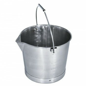 ※パッケージ、デザイン等は予告なく変更される場合があります。※画像はイメージです。商品タイトルと一致しない場合があります。口付のバケツなので液体を注ぐ際に便利です。ステンレス製のため耐食性に優れています。サイズ内寸:φ280×H230mm個...