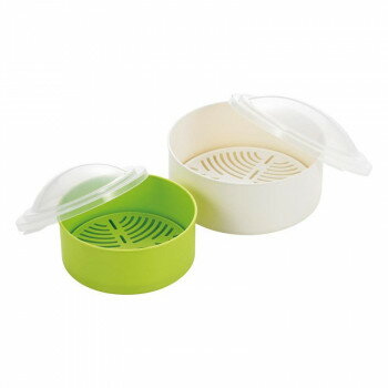 ※パッケージ、デザイン等は予告なく変更される場合があります。※画像はイメージです。商品タイトルと一致しない場合があります。ラップいらずでさっと蒸し料理ができます。フタをしたまま冷蔵庫から電子レンジへ。目皿付なので、蒸し料理もべたつきにくく、...