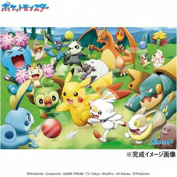 ※パッケージ、デザイン等は予告なく変更される場合があります。※画像はイメージです。商品タイトルと一致しない場合があります。ポケットモンスターから新規描き起こし絵柄でジグソーパズルが登場です。元気いっぱいにボールあそびに夢中になっている、ポケ...