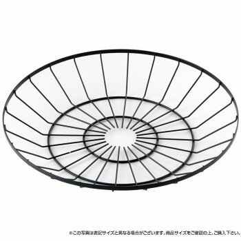 ※パッケージ、デザイン等は予告なく変更される場合があります。※画像はイメージです。商品タイトルと一致しない場合があります。ディスプレイが映える、ワイヤーバスケット。サイズφ28.5×H4.5cm個装サイズ：29×29×5cm重量個装重量：3...