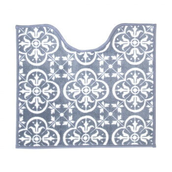 ※パッケージ、デザイン等は予告なく変更される場合があります。※画像はイメージです。商品タイトルと一致しない場合があります。トイレ空間を上品な印象にしてくれるデザインのトイレマットです。サイズ(約)奥行55×幅60cm個装サイズ：6×14×5...